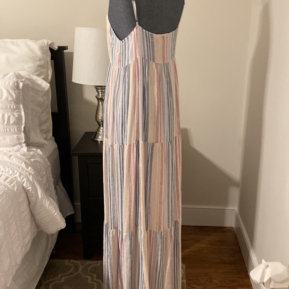 Splendid | Dresses | Splendid Linen Maxi Dress | Poshmark
